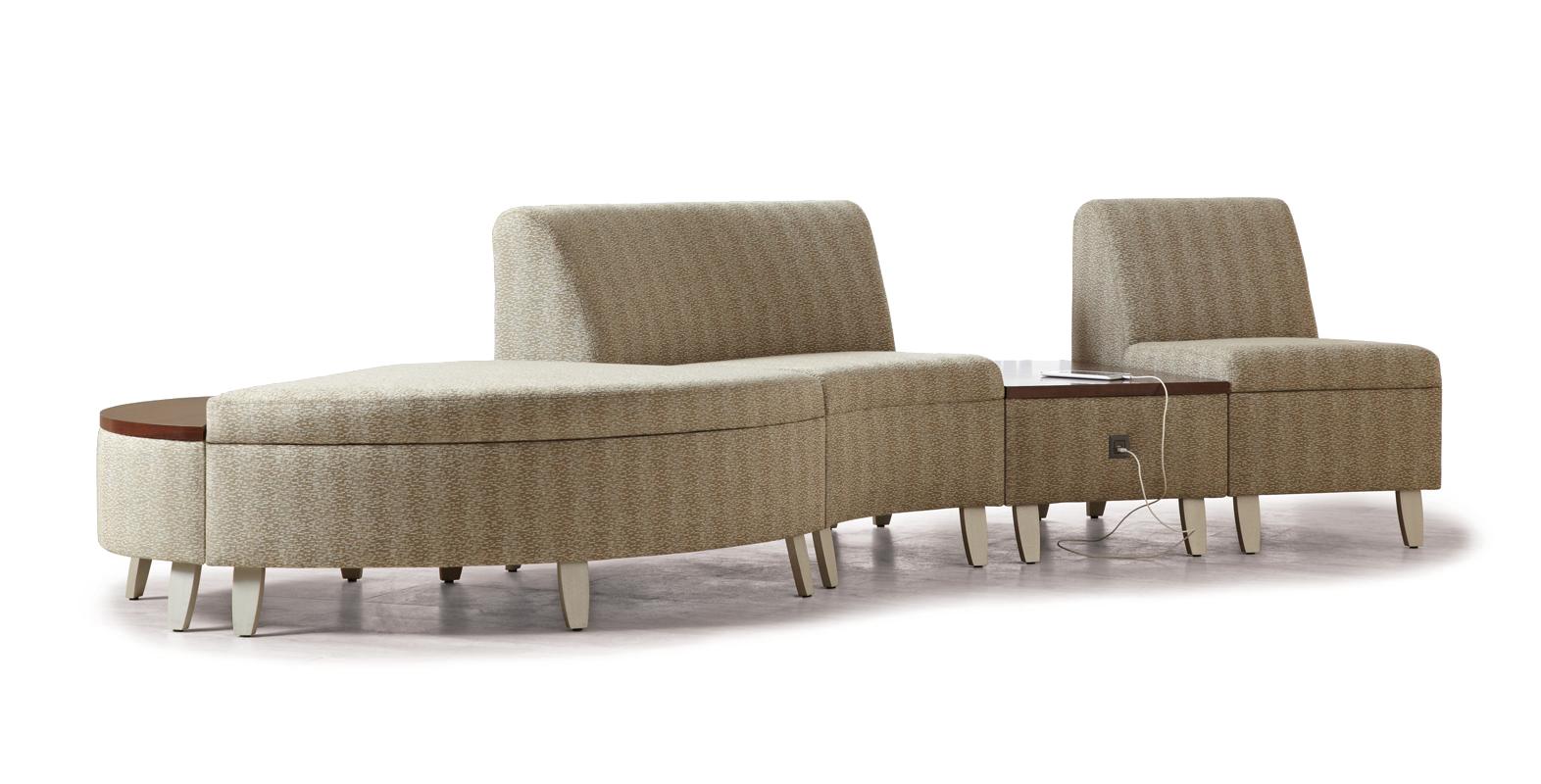 Facelift Serpentine Tandem Seating | Trinity Furniture